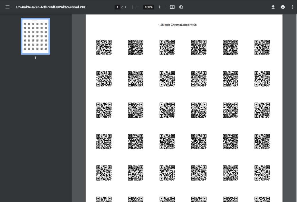 GUID QR-Code Generation - GuardianMedTech